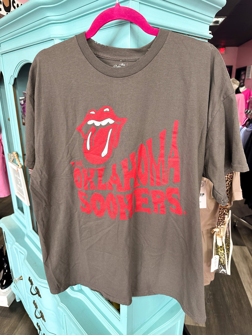 Licensed Oklahoma Sooners Graphic Tee – The Crazy Cactus